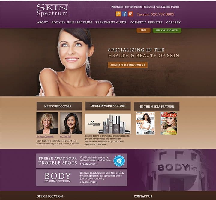 Dermatology Marketing & Website Design | Etna Interactive
